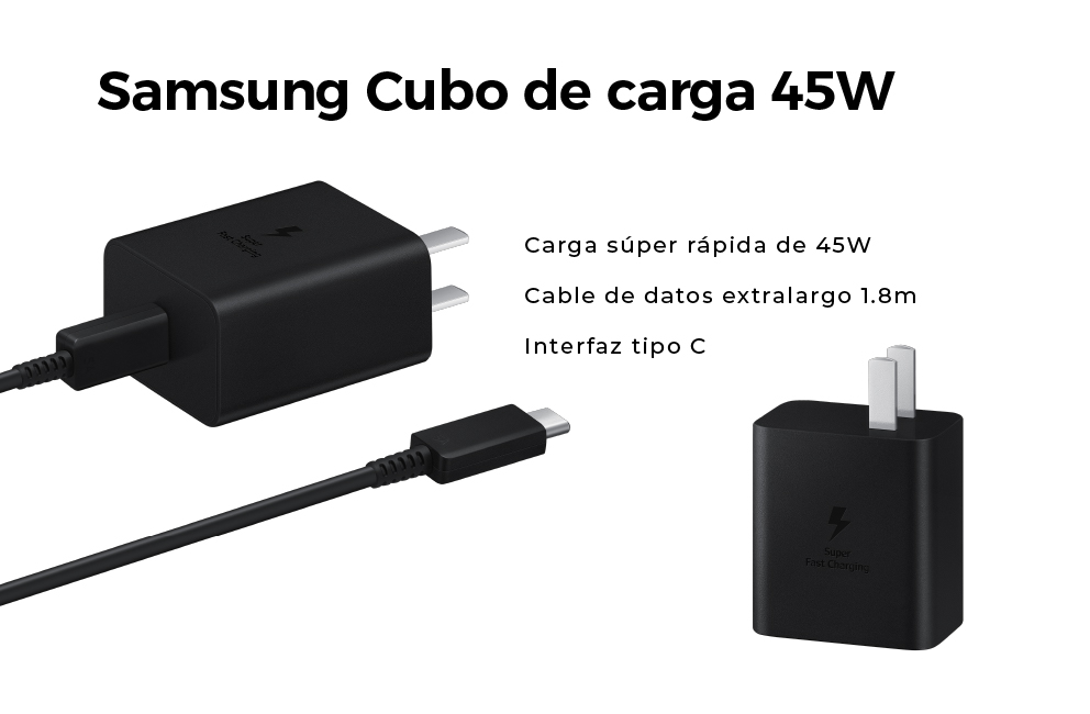 Samsung Cubo de Carga Tipo C 45W